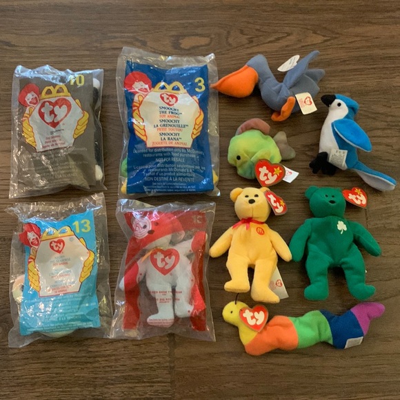 McDonald's | Toys | Mcdonalds Ty 998 1999 200 2004 Ty Small Plush Lot ...